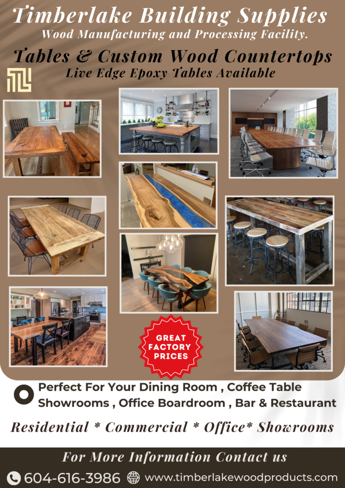 Table Room - Timberlake Wood Products